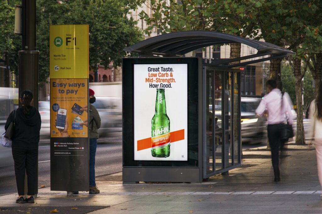Bus Shelter Advertising, Bus Stop, and Street Furniture | oOh!media