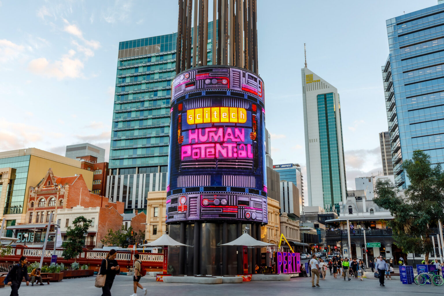 oOh!media Leads the Way with Perth’s First-Ever 3D Anamorphic Display ...