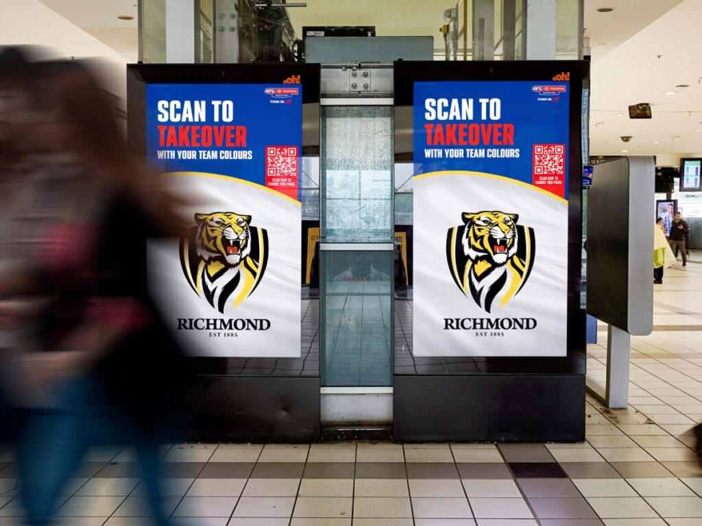 Creative Inspiration: AFL Team Takeover | oOh!media